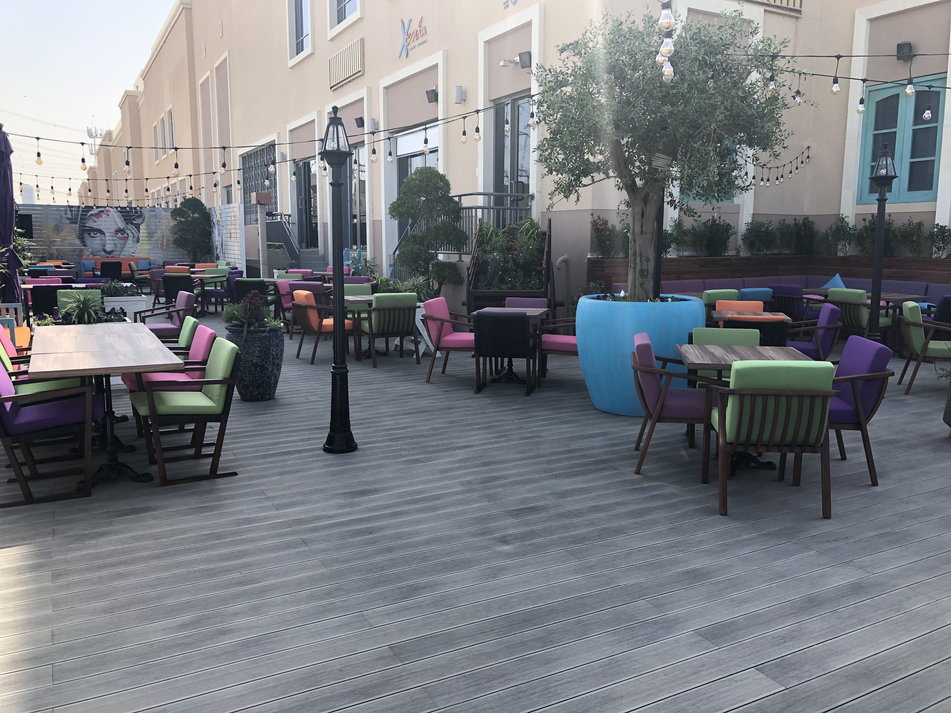 Xenia External Garden Terrace- Spring Souk – Dubai – ANAEC